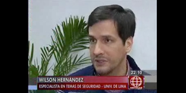 Wilson Hernández comenta sobre seguridad ciudadana en América Noticias ...